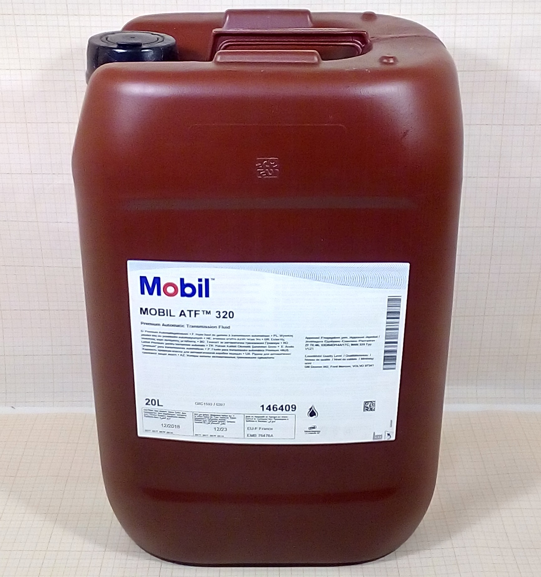 Mobil ATF 320 GM Dexron III, 20л - LubeTradeUz