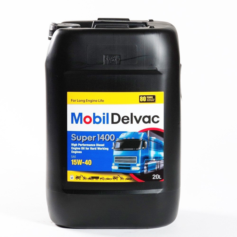 Mobil Delvac Super 1400E 15W40, 20л - LubeTradeUz