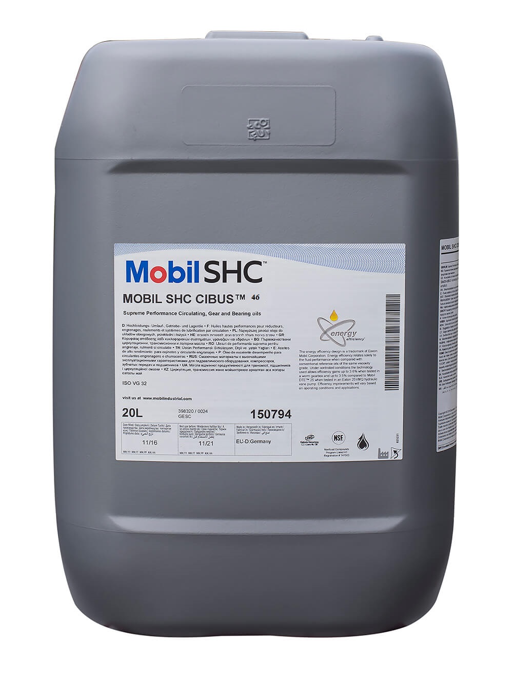 Mobil SHC CIBUS 46, 20л - LubeTradeUz